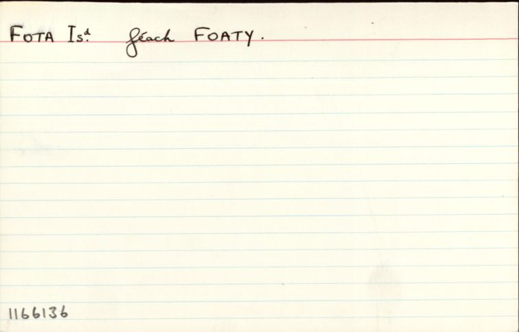 Fóite/Foaty | logainm.ie