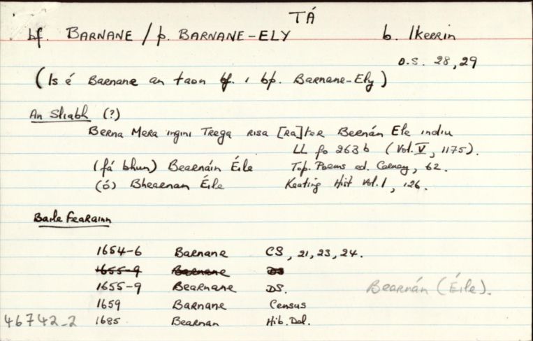 An Bearnán/Barnane | logainm.ie