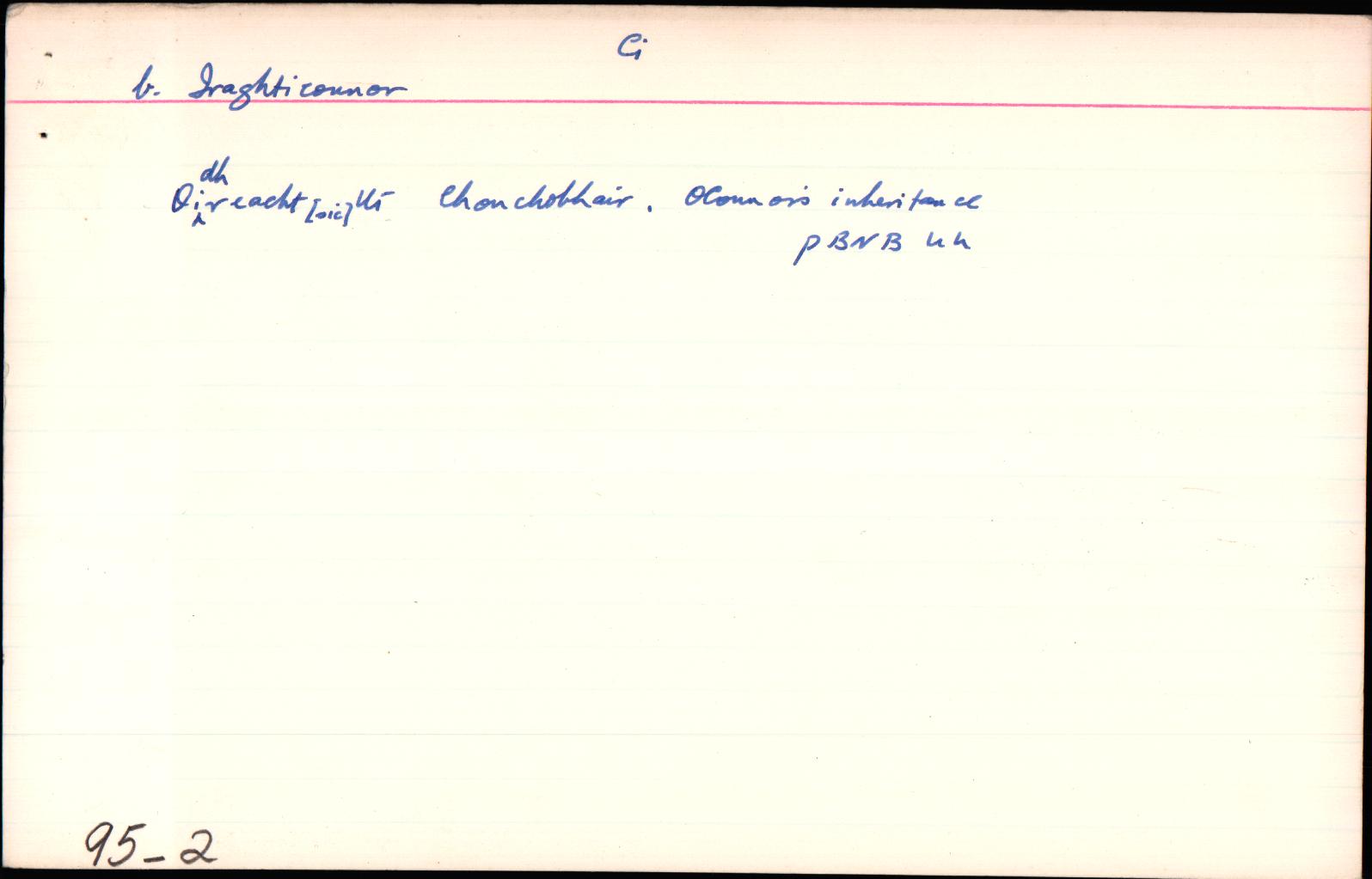 Oireacht Uí Chonchúir/Iraghticonnor | logainm.ie