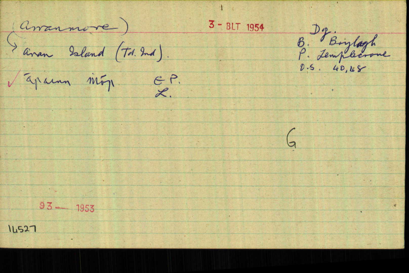 Árainn Mhór/Aran Island | logainm.ie