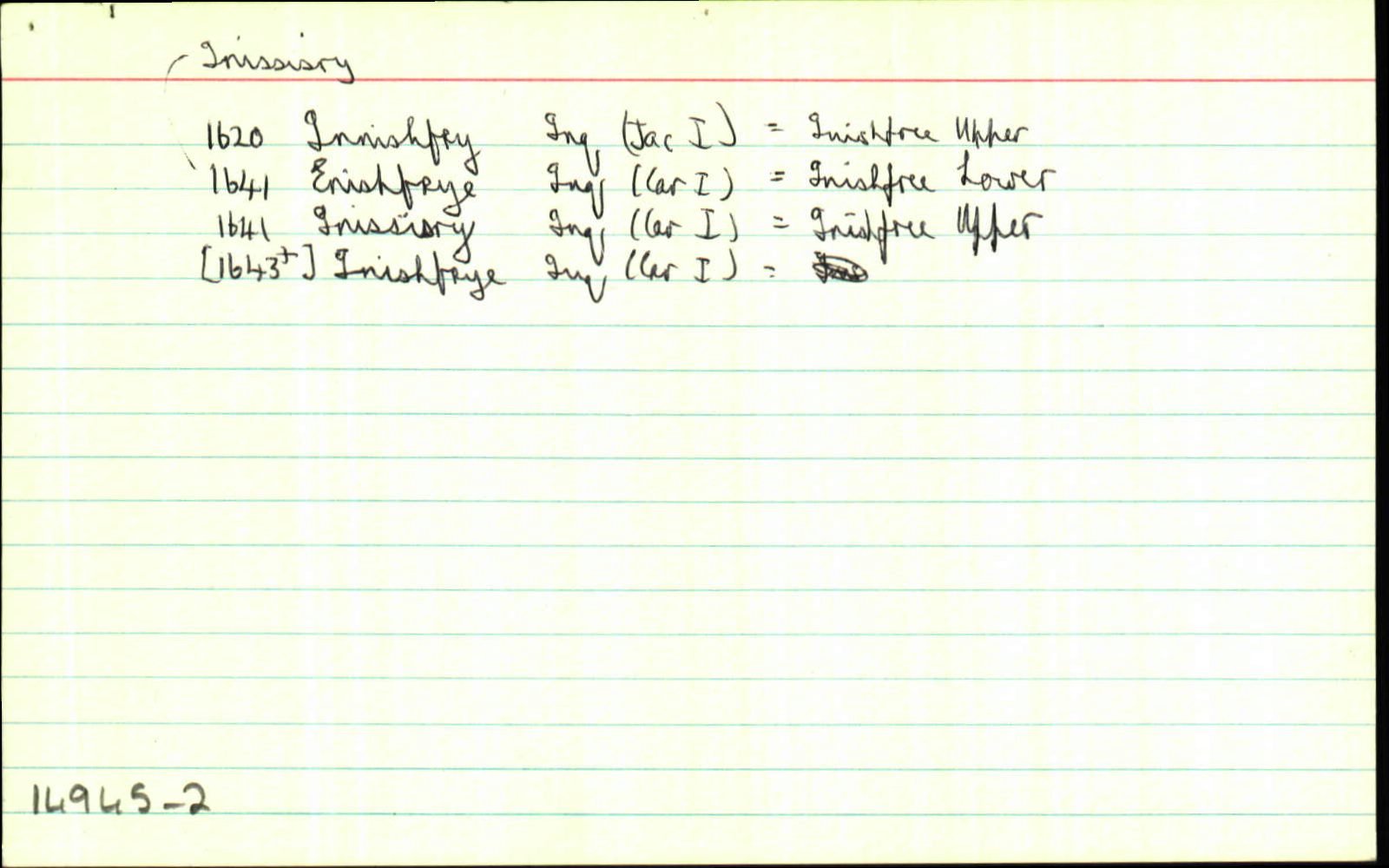 Inis Fraoigh/Inishfree Upper | logainm.ie