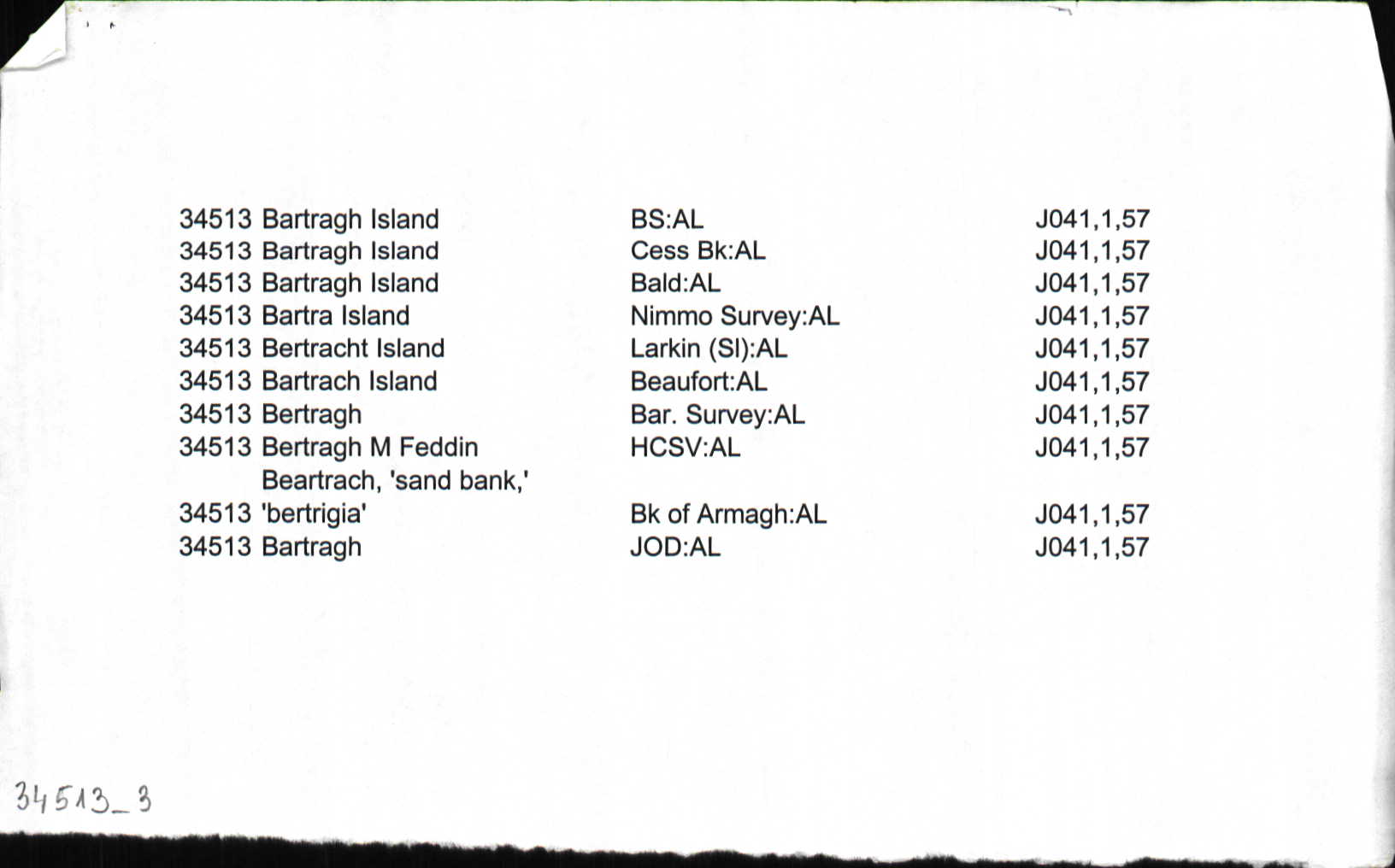 An Bheartrach/Bartragh Island | logainm.ie